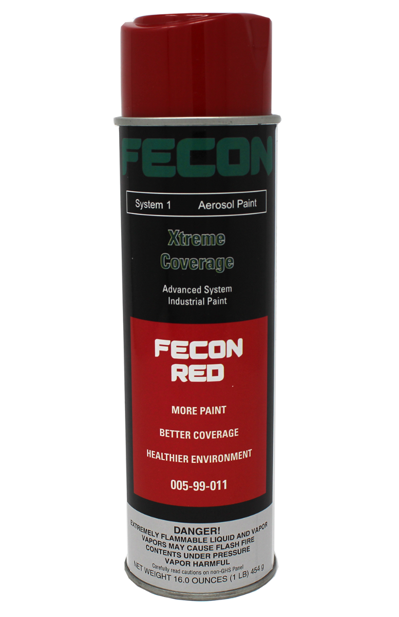 PAINT, FECON RED, SPRAY (BRANDED) – Shop Fecon