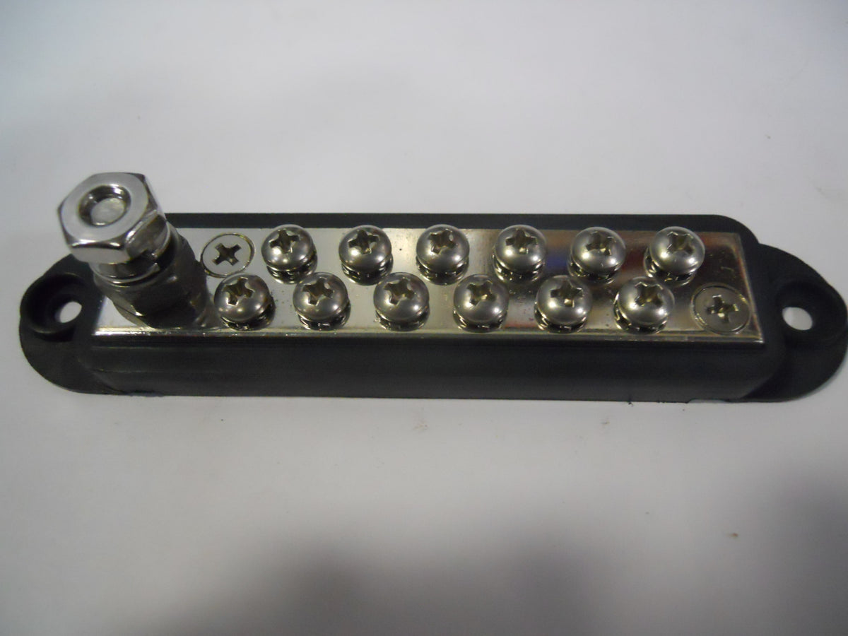 BUSBAR 12 POINT DISTRIBUTION BLK – Shop Fecon