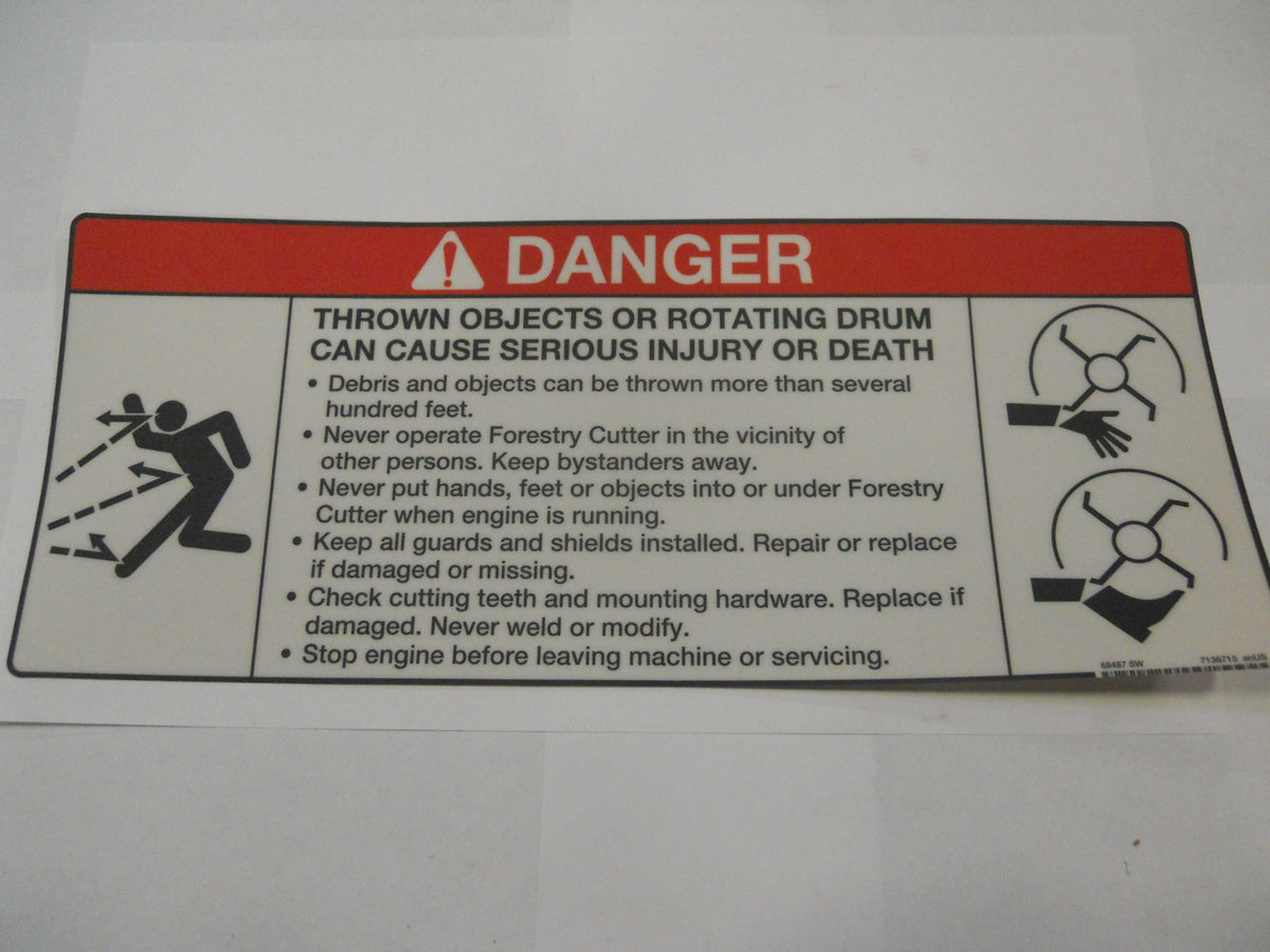 DECAL DANGER – Shop Fecon