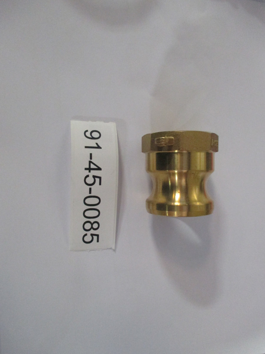 CAM LOCK 1 1/4" MALE X FEMALE PIPE-BRASS – Shop Fecon