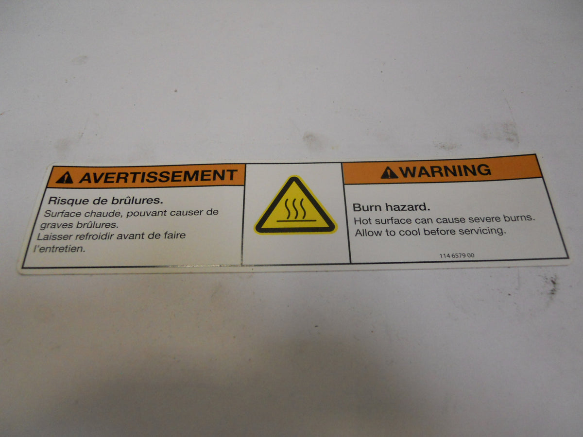 DECAL-HOT SURFACE – Shop Fecon