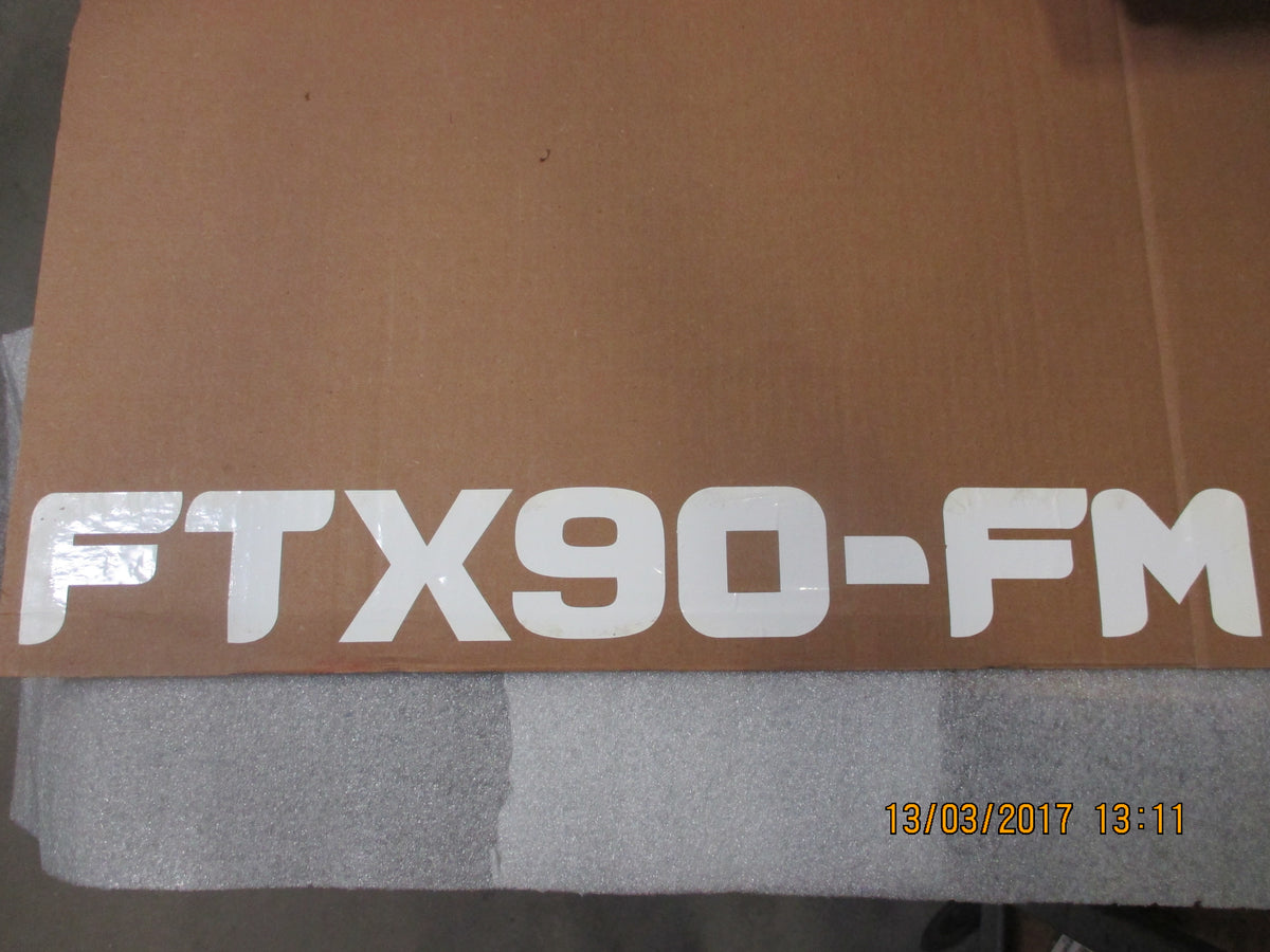 DECAL: "FTX90-FM" WHITE – Shop Fecon