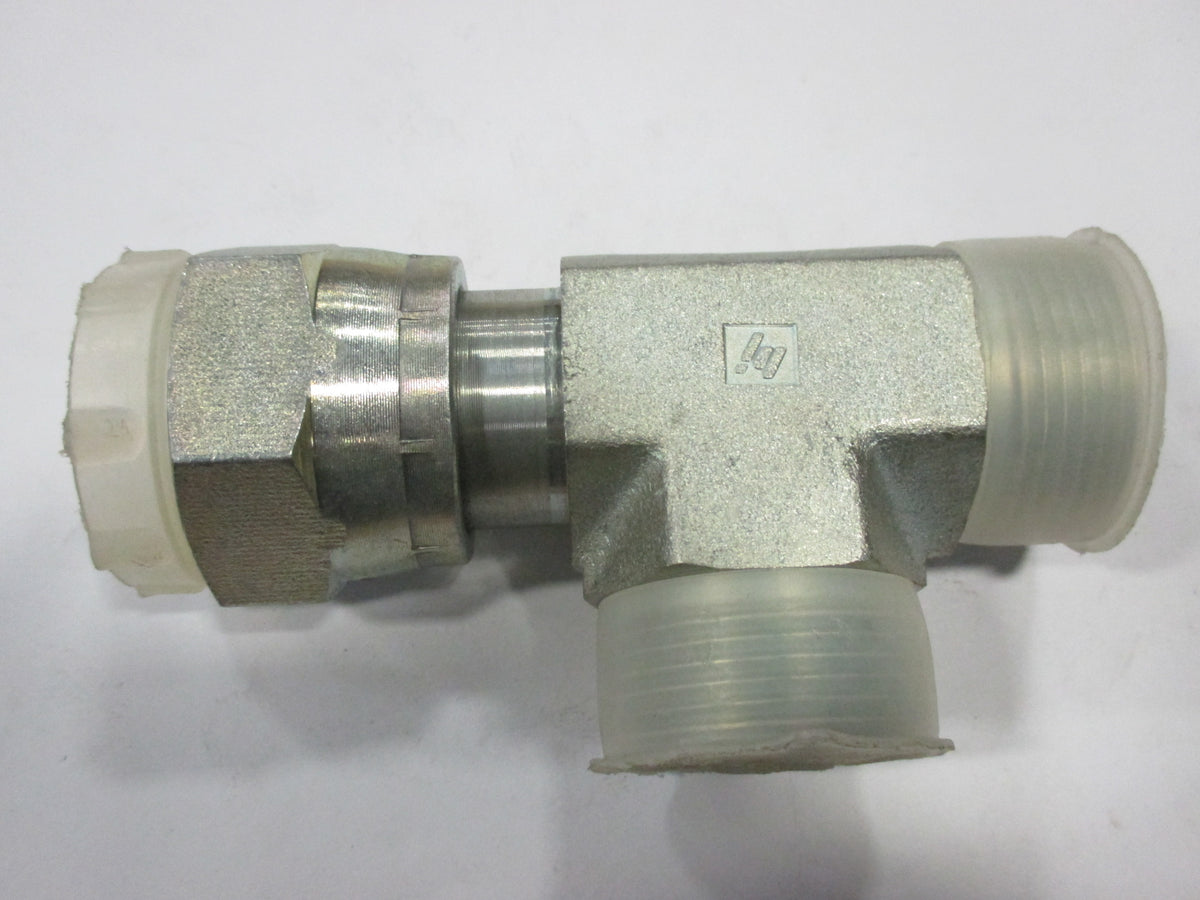 #16 Face Seal Swivel Run Tee – Shop Fecon